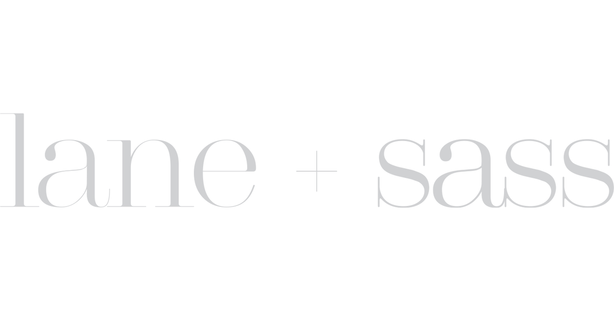 Size Guide – Lane + Sass